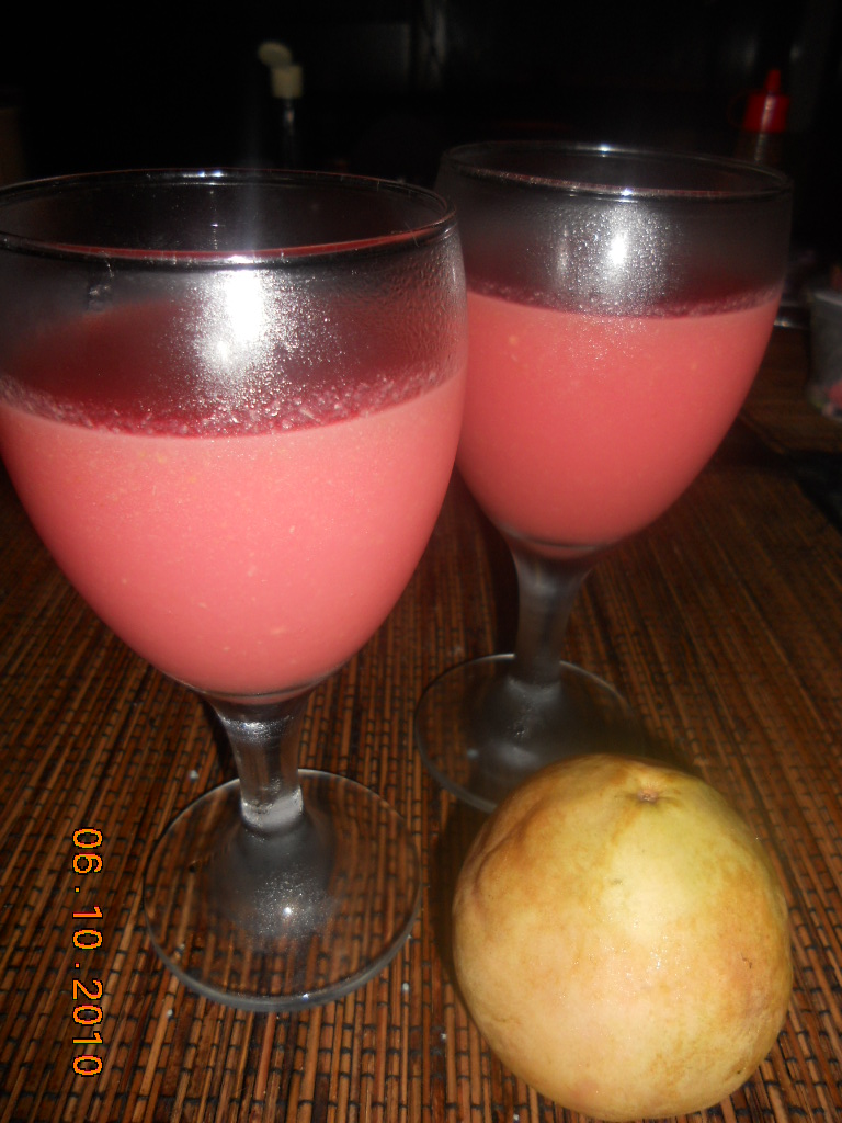 Journey in My Kitchen: Juice jambu klutuk
