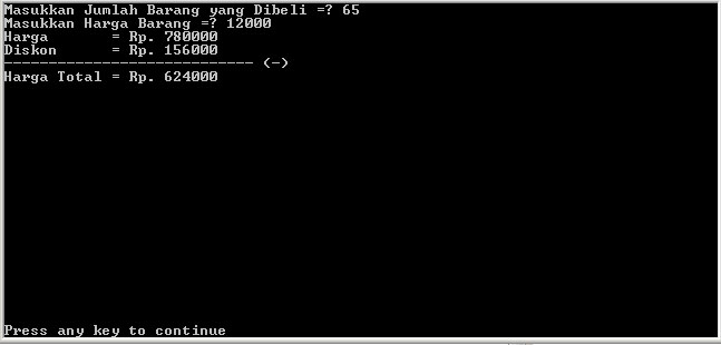 Education: Contoh Program Sederhana QBASIC