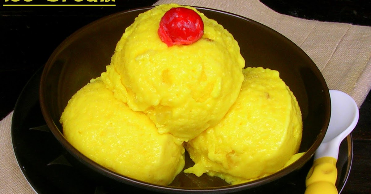 A Homemaker's Diary: Mango Ice Cream