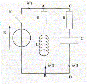 Le Bac S pour les Nuls: Oscillations libres dans un circuit RLC série ...