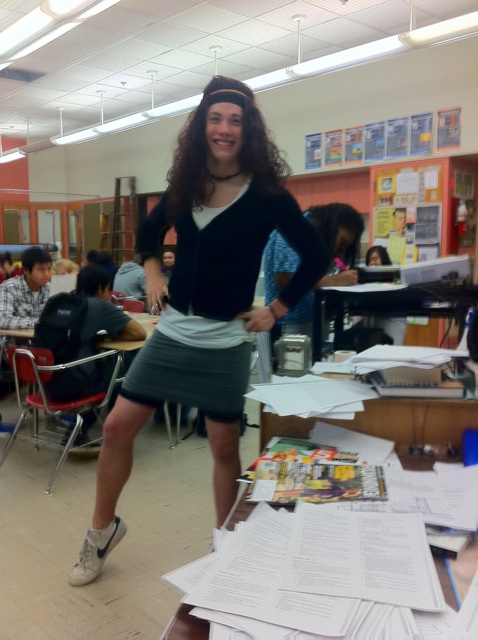 Adventures in Student Teaching: Opposite Gender Day