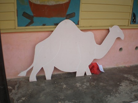 HALAMAN UTAMA BLOG SK DESA PUTRA: PROSES MEMBUAT REPLIKA UNTA