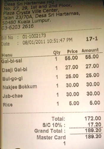 Daorae Korean BBQ Restaurant @ Sri Hartamas - Spicy Sharon - A ...