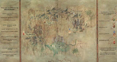 ENCANTADIA TREASURY: Map of Encantadia