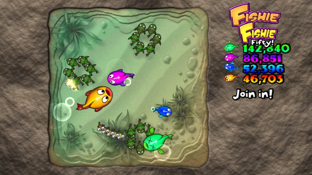 Videojuegos Accesibles: Fishie Fishie, pescados de un botón