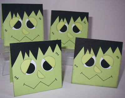 BLJ Graves Studio 1: Halloween Frankenstein Card Set