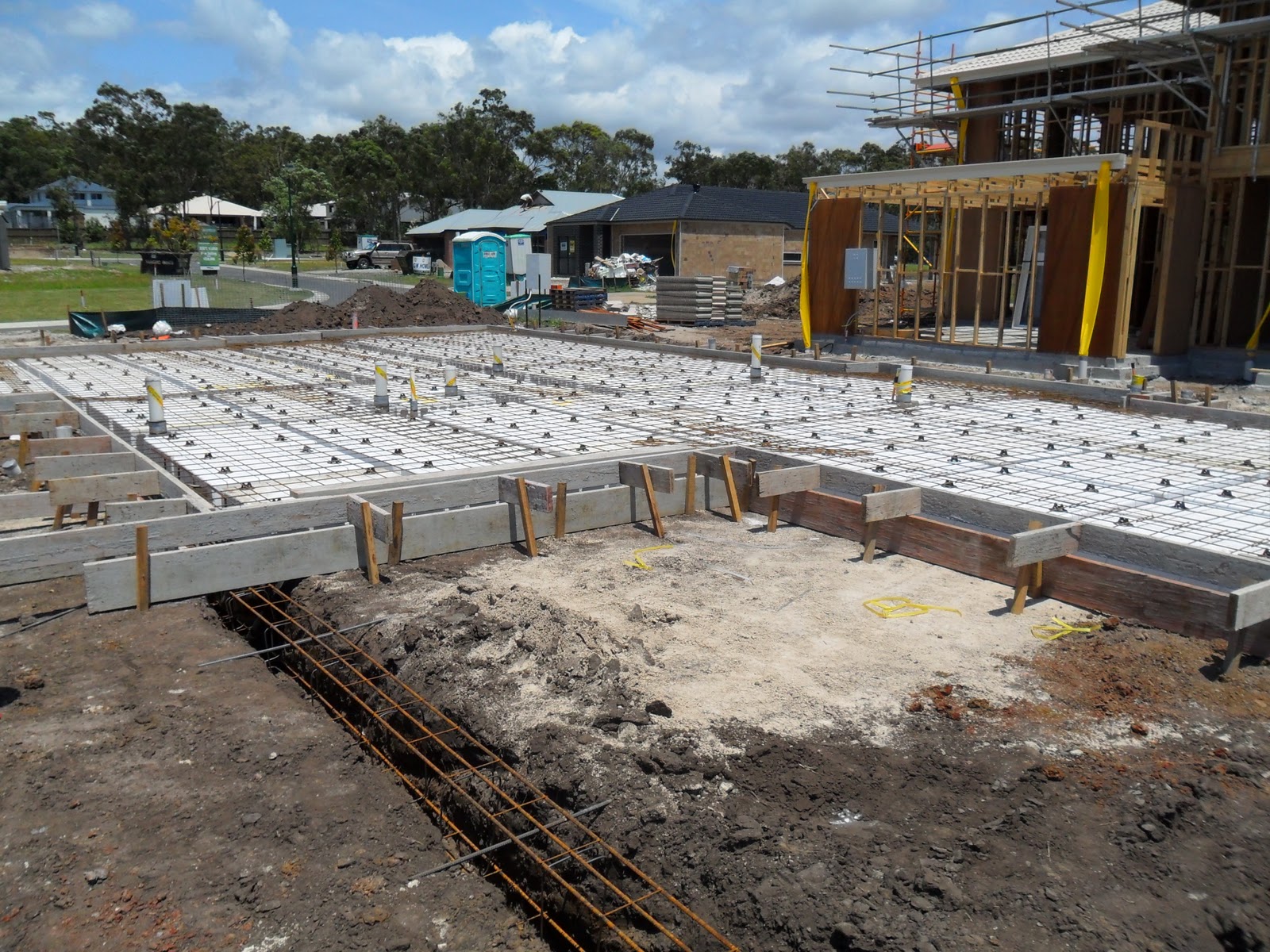 Our Plantation Sahara: Slab progress #2