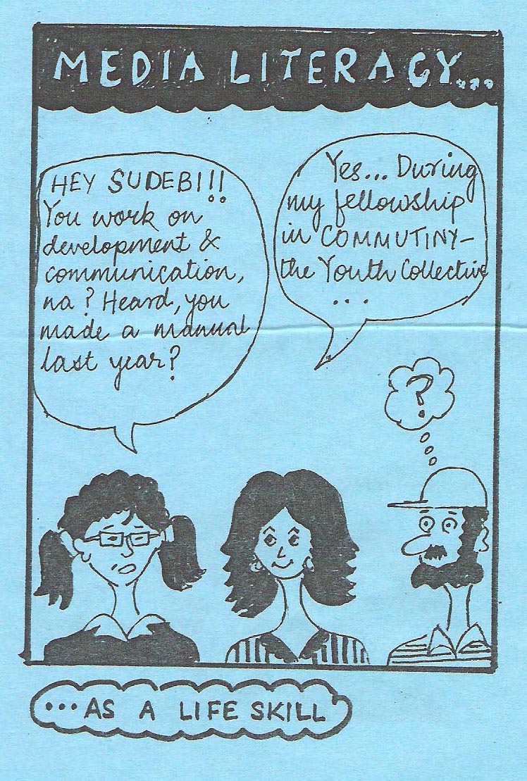 COMICS for CHANGE: A comics by Sudebi on media literacy