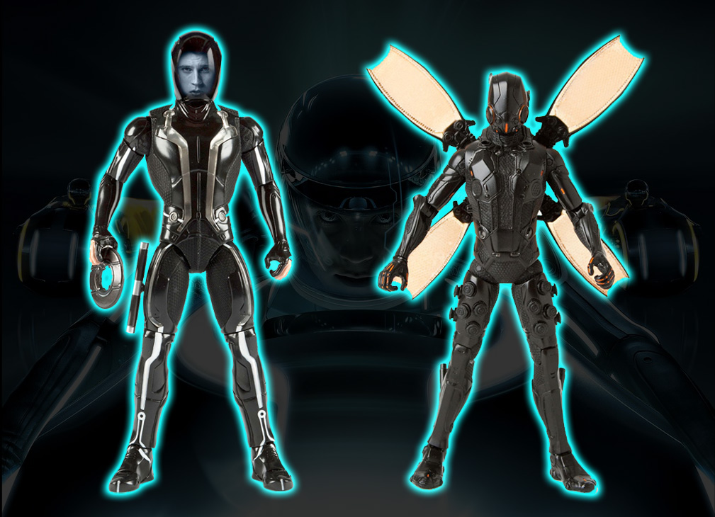 The Plastic League: TRON: Tron Core y Figuras (Actualización)