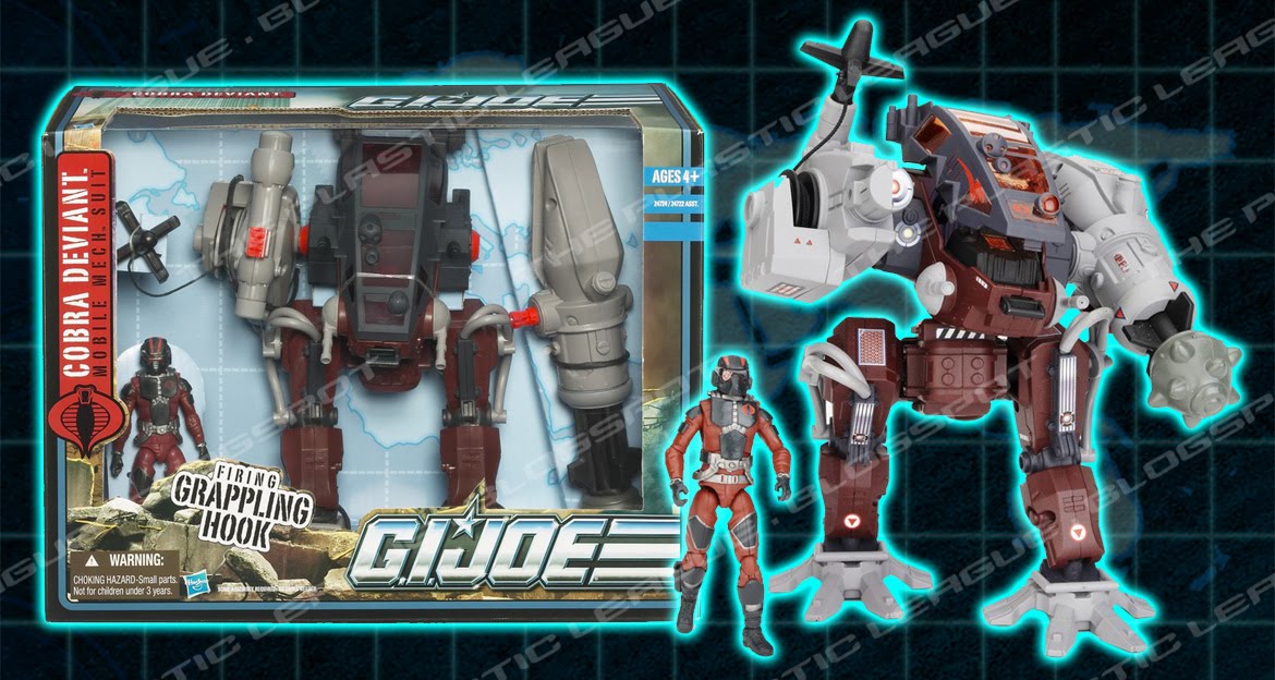 The Plastic League: G.I.JOE: Nuevos “Mech-Suits”