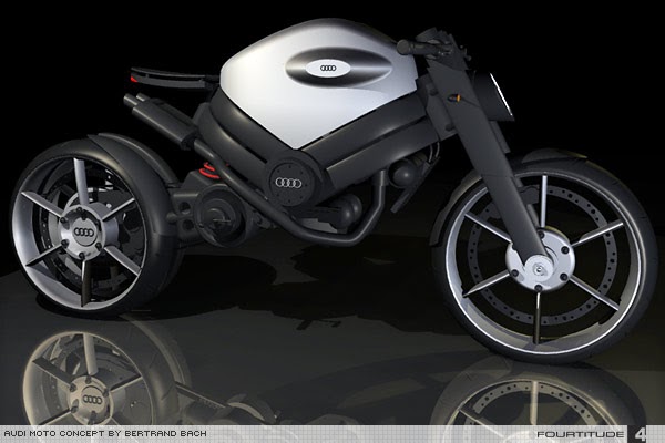 MotomaD: Audi motorcycle concept
