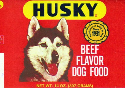 Grandma Slump: Husky Beef Flavor (Dog Food Labels 5 of 5)