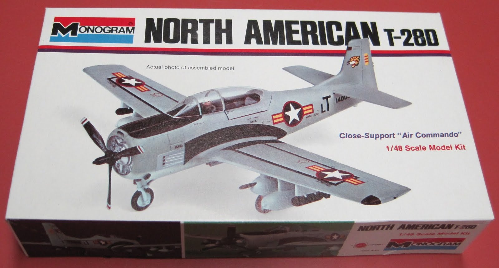 Model Airplane Memories: Look Mom, Moving Parts! Monogram's T-28D Trojan