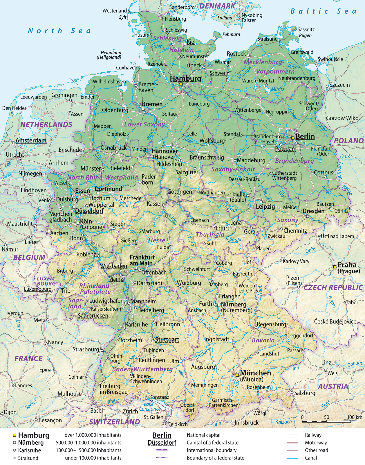 Jan about Europe: Geography of Germany