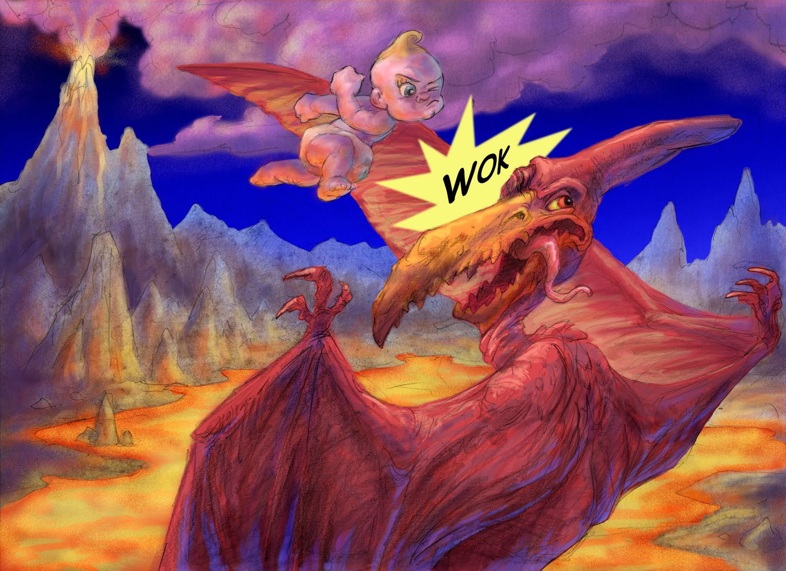 Pterodactyls vs. Babies: The people's blog: June 2010