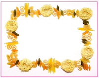 Crafts: Macaroni Noodle Frame