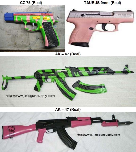 Senjata Api Beneran Yang Mirip Mainan - unikINDO