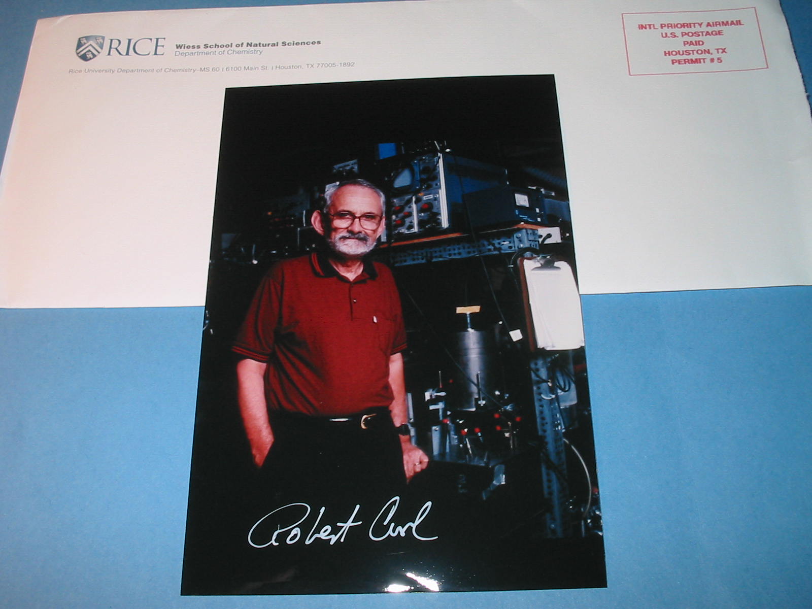 Autograph VIP: Succes 2010: Robert Curl, laureat al Premiului Nobel ...