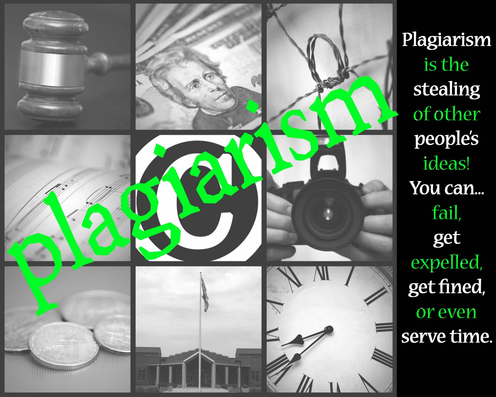 J. Franks Practicum: Plagiarism Poster for Middle and High Schoolers