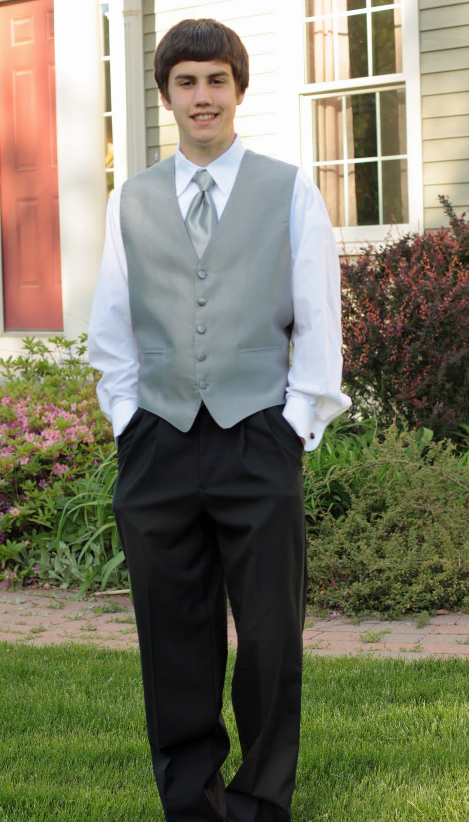 Leigh and Abram's Clan: Tobin and his Junior prom date