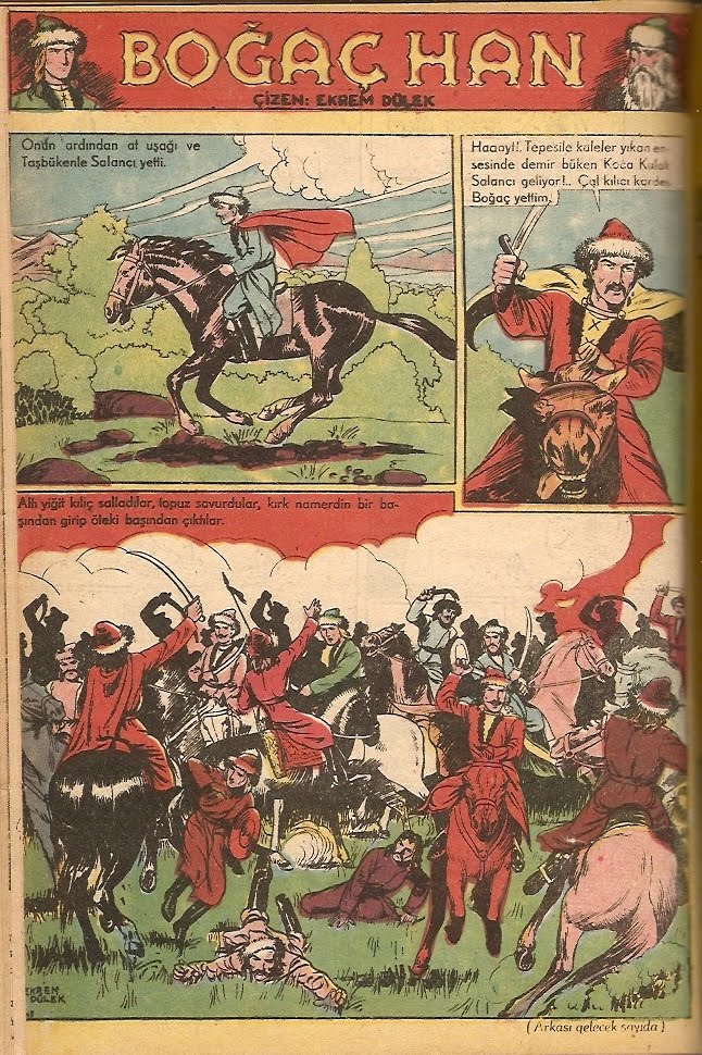 The MysterIous Flame of Queen Loana: TURKISH SWASHBUCKLER COMICS FROM ...