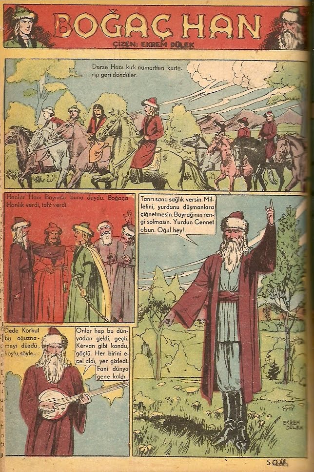 The MysterIous Flame of Queen Loana: TURKISH SWASHBUCKLER COMICS FROM ...