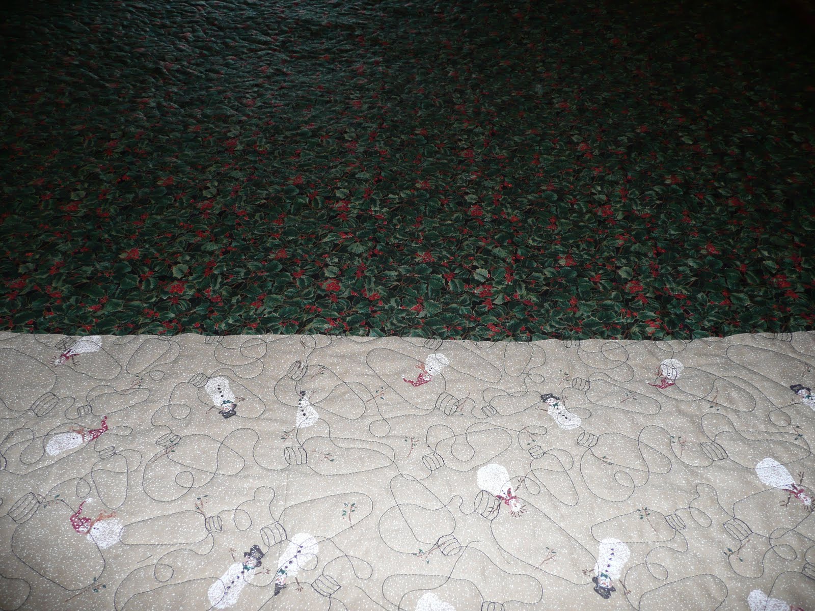 Acorn Ridge Quilting: Sara's Disappearing Nine Patch Christmas Quilt