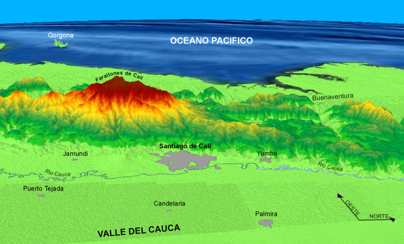 CALI PACHANGUERO: ÁREA , POBLACIÓN Y CLIMA