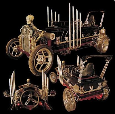 HOME OF THE SKULLS: skulls on wheels