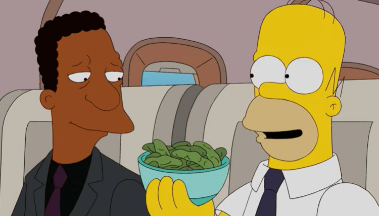 Bento Lunch Blog: Fun: Bentos & Edamame bei Simpsons + Katzen-Gähnen