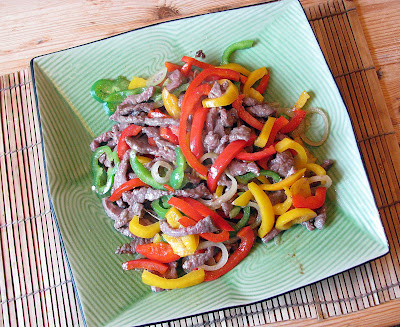 Taste of China: Qing Jiao Niu Rou - Green pepper beef