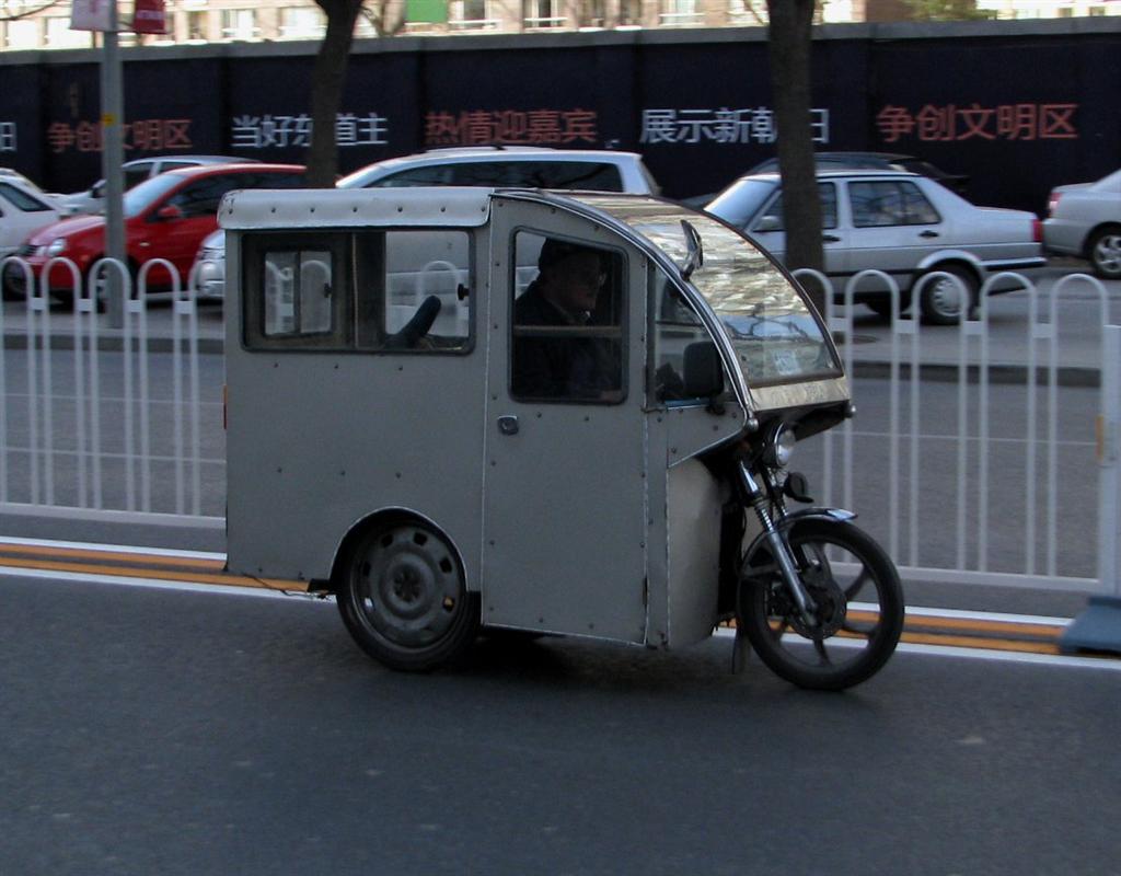 Naranjas de la China: Tuck tucks en Pekín