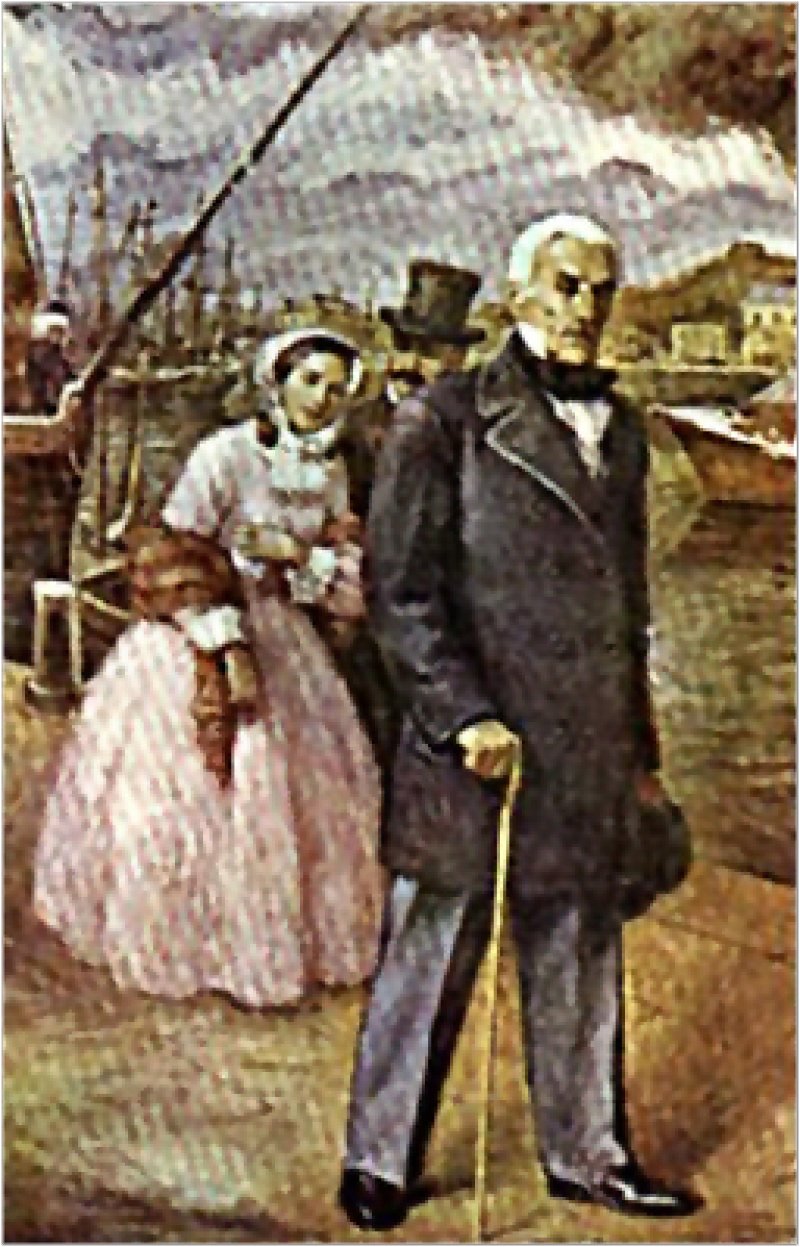 17 de Agosto.: San Martin y su hija Mercedes