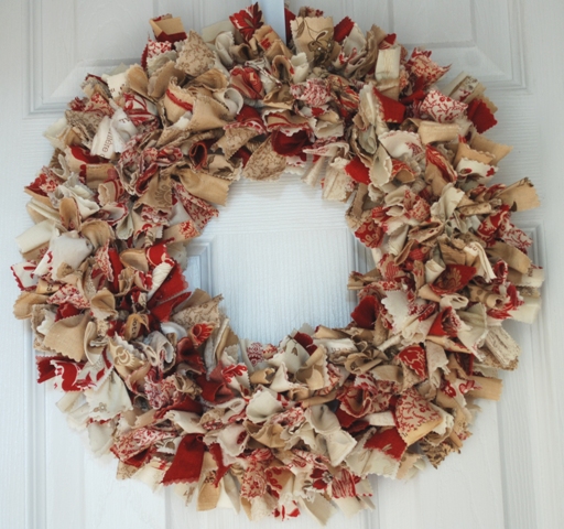 Junie Moon: Fabric Wreath