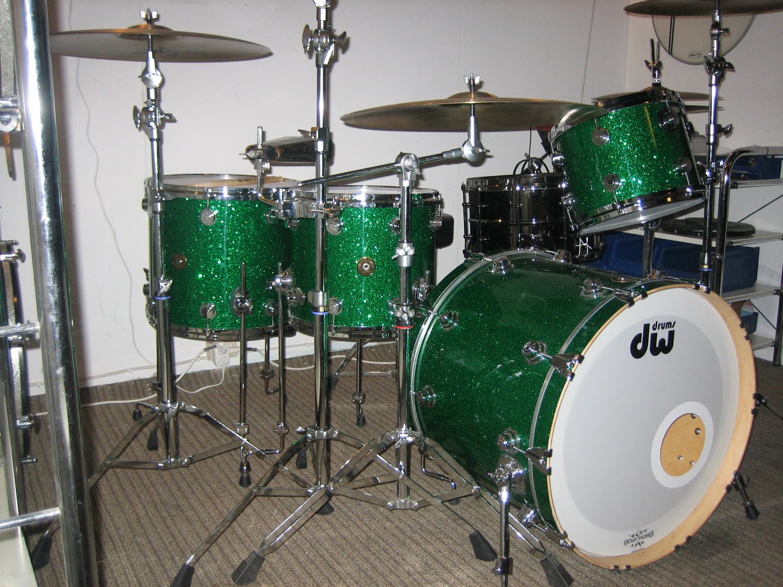 Vintage Drummer Sweden: NYA trummor: DW JAZZ!