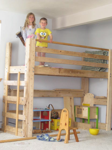 Simmons with Three kiddos: Reading/Play Loft