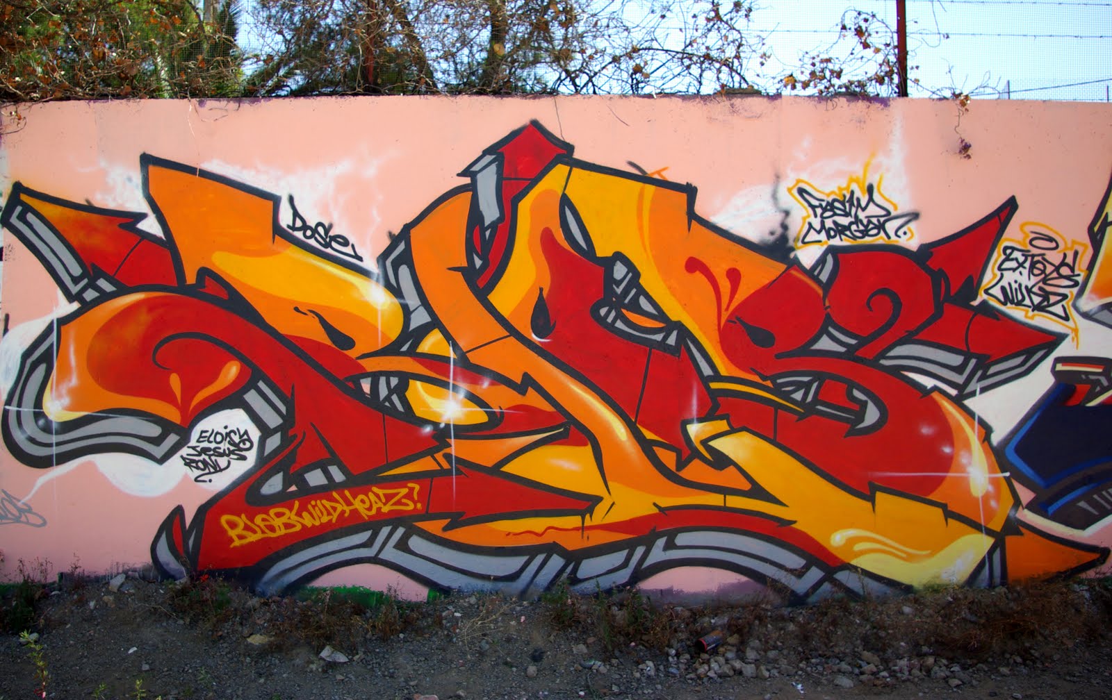 Graffiti estilo bomba - Imagui