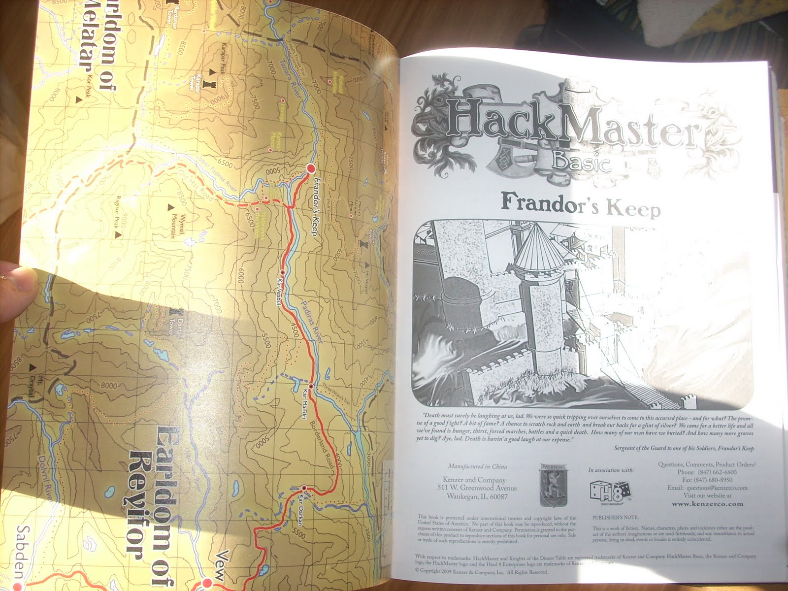 El Rincón del Maestro Terrax: Frandor´s Keep