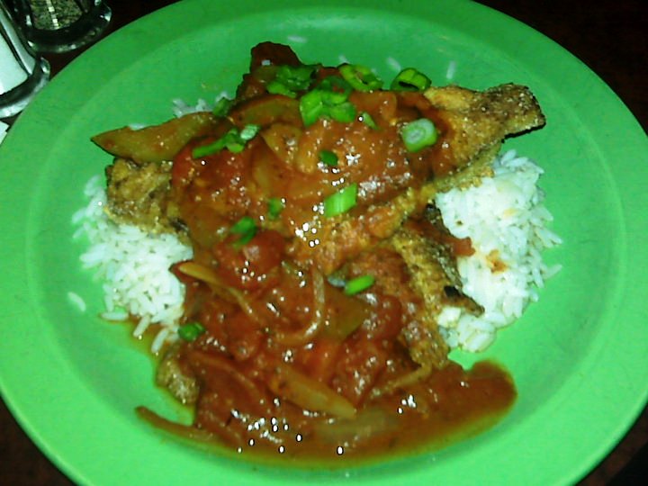 Local Dish Winston-Salem: Sweet Potatoes: Creole Catfish