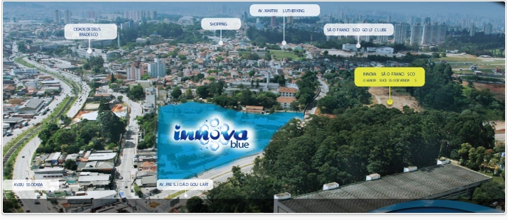 Casa Fácil Imóvel: Innova Blue - Osasco/SP (apto c/ 57m², 74m² )