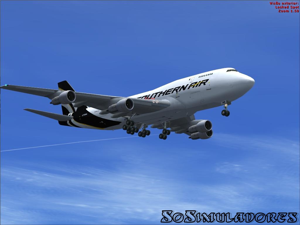 FS2004 Brasil: FS2004 - B747-3B5M Cargo Southern