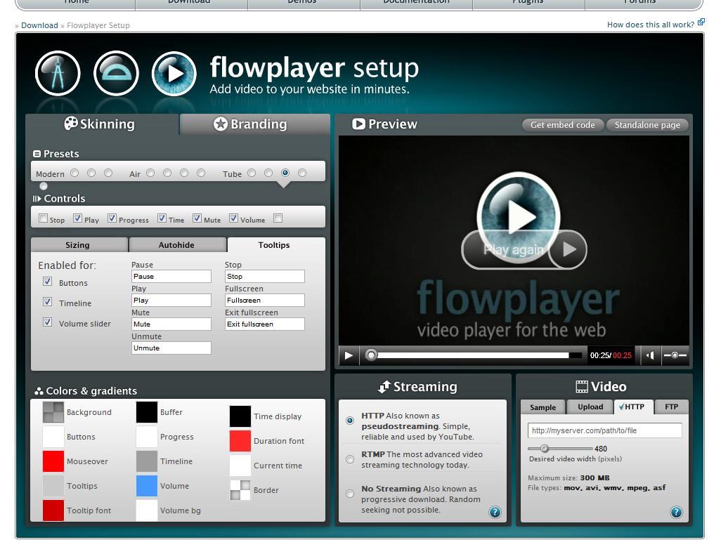 #今日も勉強しました : Flowplayer JW Pkayer いろいろ考えてみましょう。