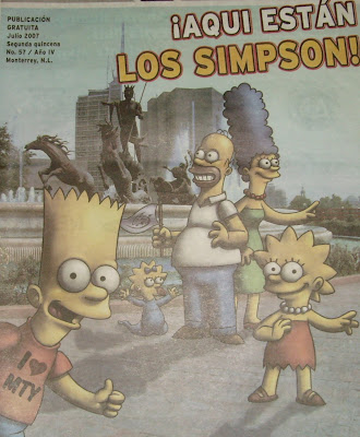 Monterrey, México: The Simpsons