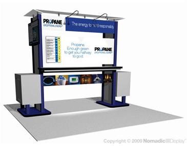 Trade Show Display Booths: Propane Kiosks