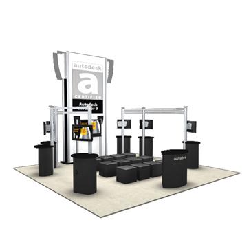 Trade Show Display Booths: Autodesk Certified Trade Show Display