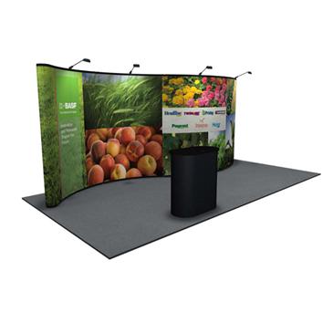 Trade Show Display Booths: BASF 20' Inlines Trade Show Display