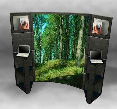 Trade Show Display Booths: Forest Tabletop Display