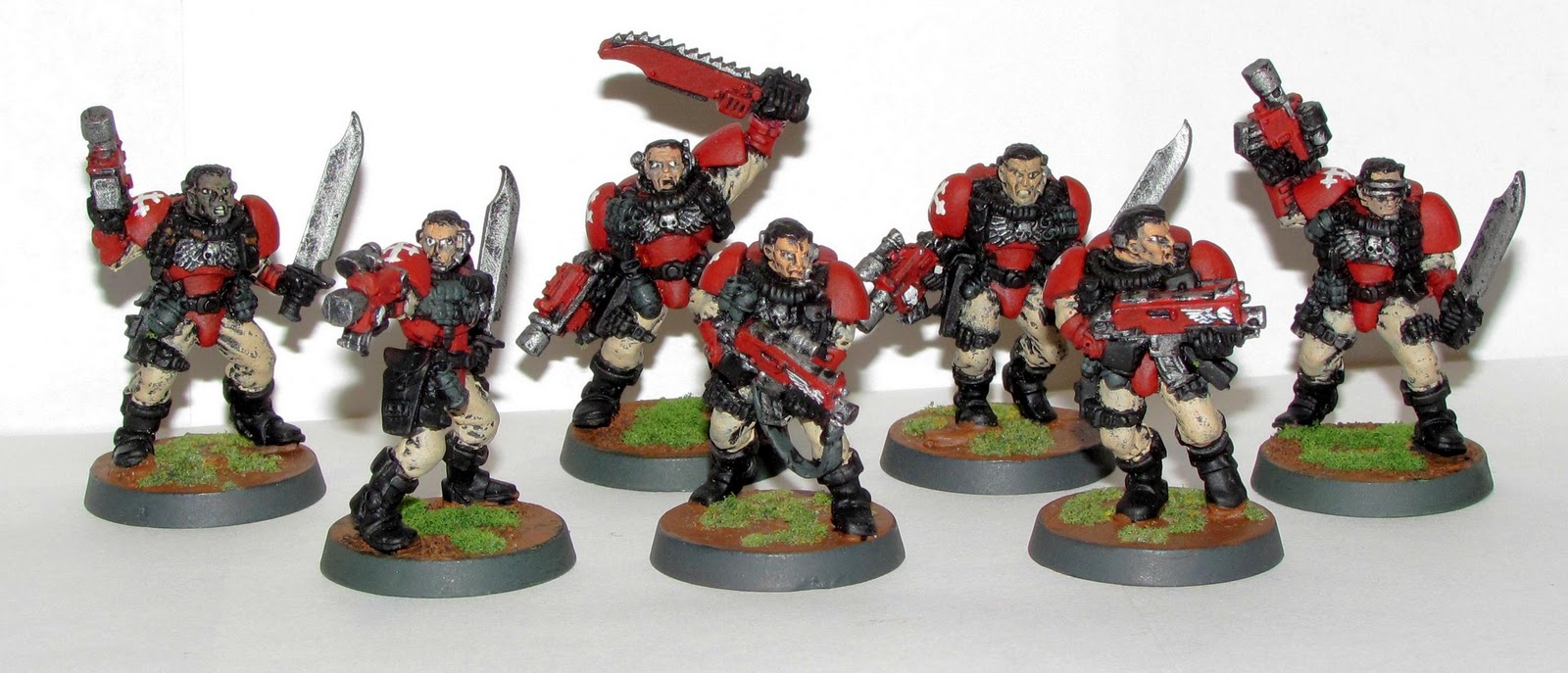 Painting White: 40k - Fire Angels: Update