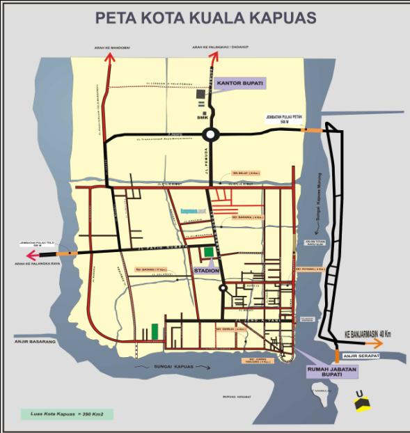 Coretanku: Sejarah kota Kuala Kapuas