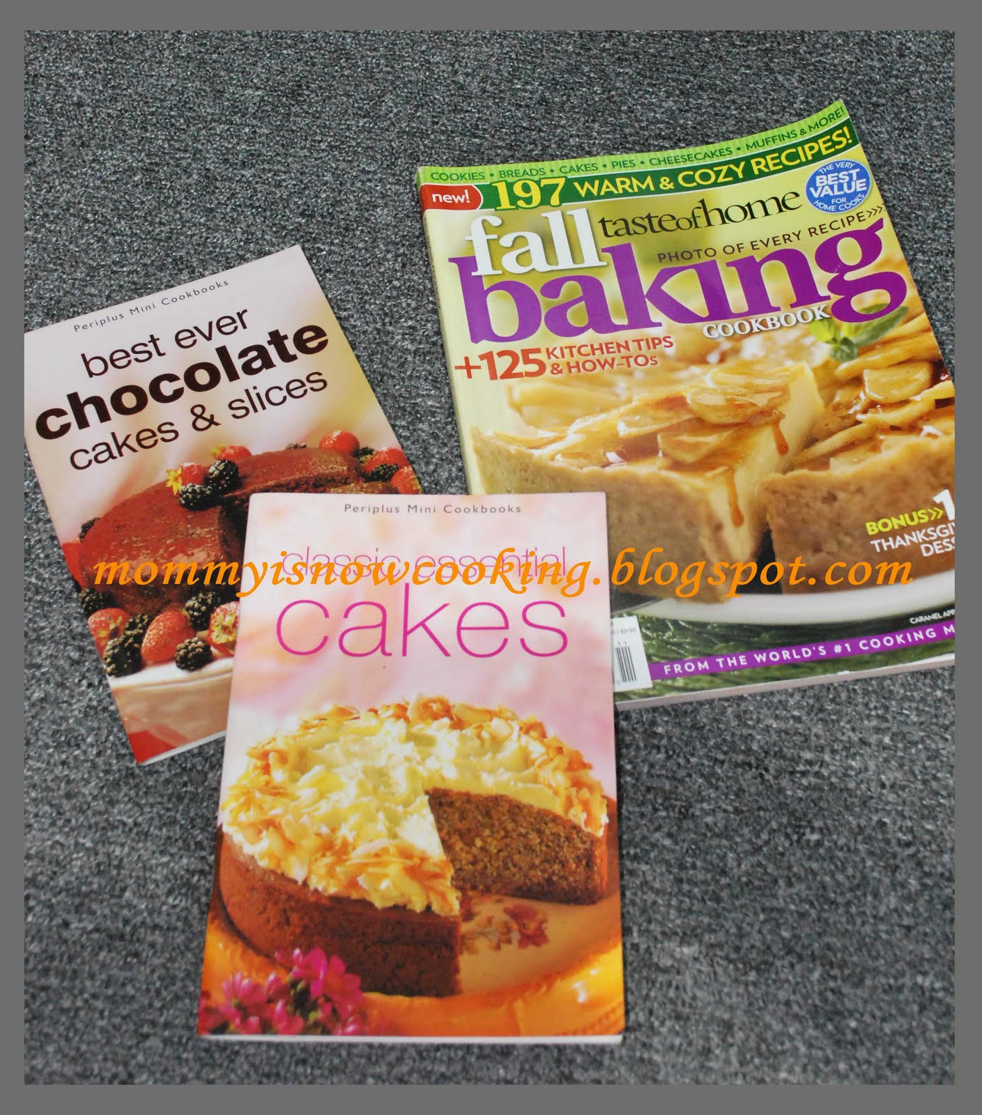 Mommy is Now Cooking: Cookbooks and Food Magazines